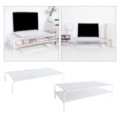 Computer Monitor Stand Desk Shelf Riser Monitor Rack for Office Dorm ...