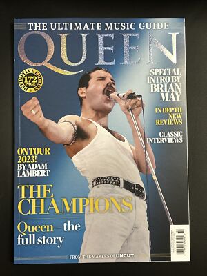 QUEEN Ultimate MUSIC GUIDE BOOK UNCUT MAGAZINE Issue 45 2023 Freddie ...