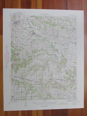 Troy Missouri 1945 Original Vintage USGS Topo Map | eBay