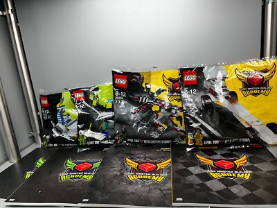 NEW LEGO Master Builder Academy Lot - 20201, 20202, 20204, 20205 | eBay