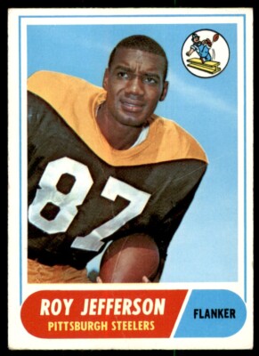 1968 Topps Football Roy Jefferson (B) Pittsburgh Steelers #85 | eBay