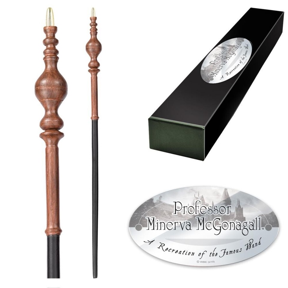 Official The Noble Collection Prop Replica Professor McGonagall Wand ...