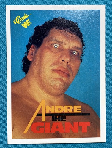 ANDRE THE GIANT 1989 Classic WWF/WWE Card #66 | eBay