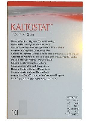 Kaltostat Alginate Sterile Wound Dressing 7.5cm x 12cm (x10) | eBay UK