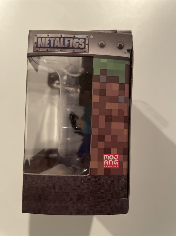 MINECRAFT GAME Die cast Metal Figure STEVE MetalFigs | eBay