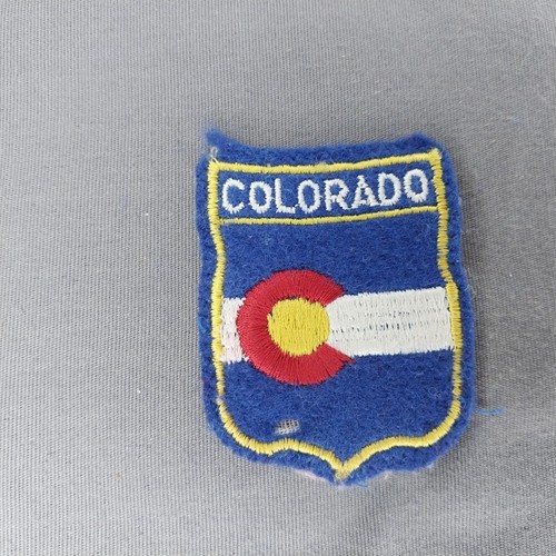 Colorado State Flag Felt Souvenir Tourist Patch | eBay