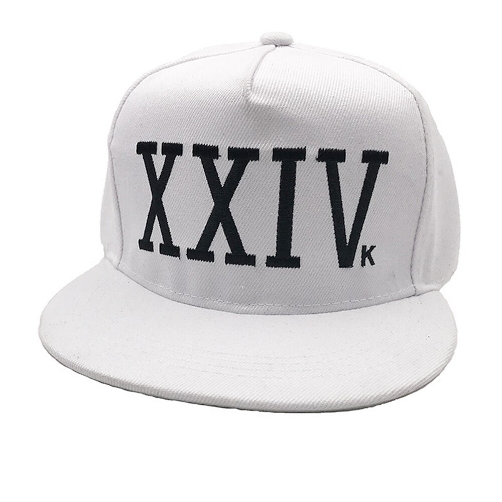 XXIVk 24K White Baseball Cap Bruno Mars Hat 24 K Magic XXIV K ...