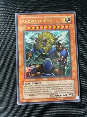Yu-Gi-Oh! Cards Andro Sphinx-EPI-EN002. Sphinx Teleia-EPI-EN003 ...