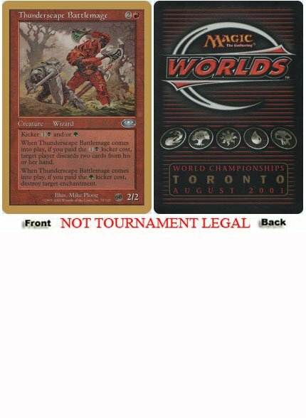 Thunderscape Battlemage (Sideboard - Jan Tomcani - 2001) World Championship PLD | eBay