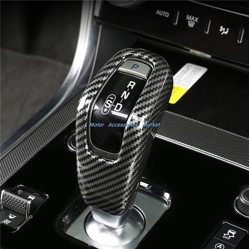 Carbon Fiber Gear Shift Knob Cover Trim for Range Rover Sport Discovery ...