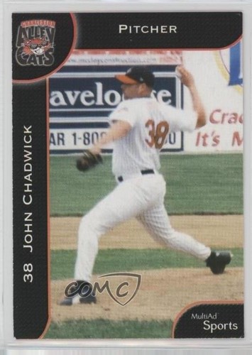 2002 MultiAd Sports Charleston Alley Cats John Chadwick #2 | eBay