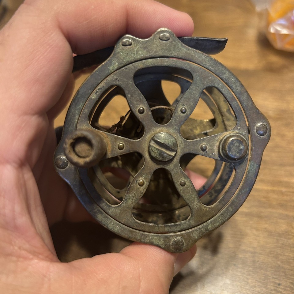 Vintage Skeleton Fly Reel | eBay