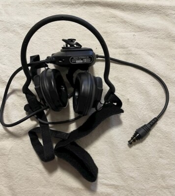 Military Racal Acoustics RA5000/1/6400 Headset VIC3/VRC HMMWV HUMVEE ...