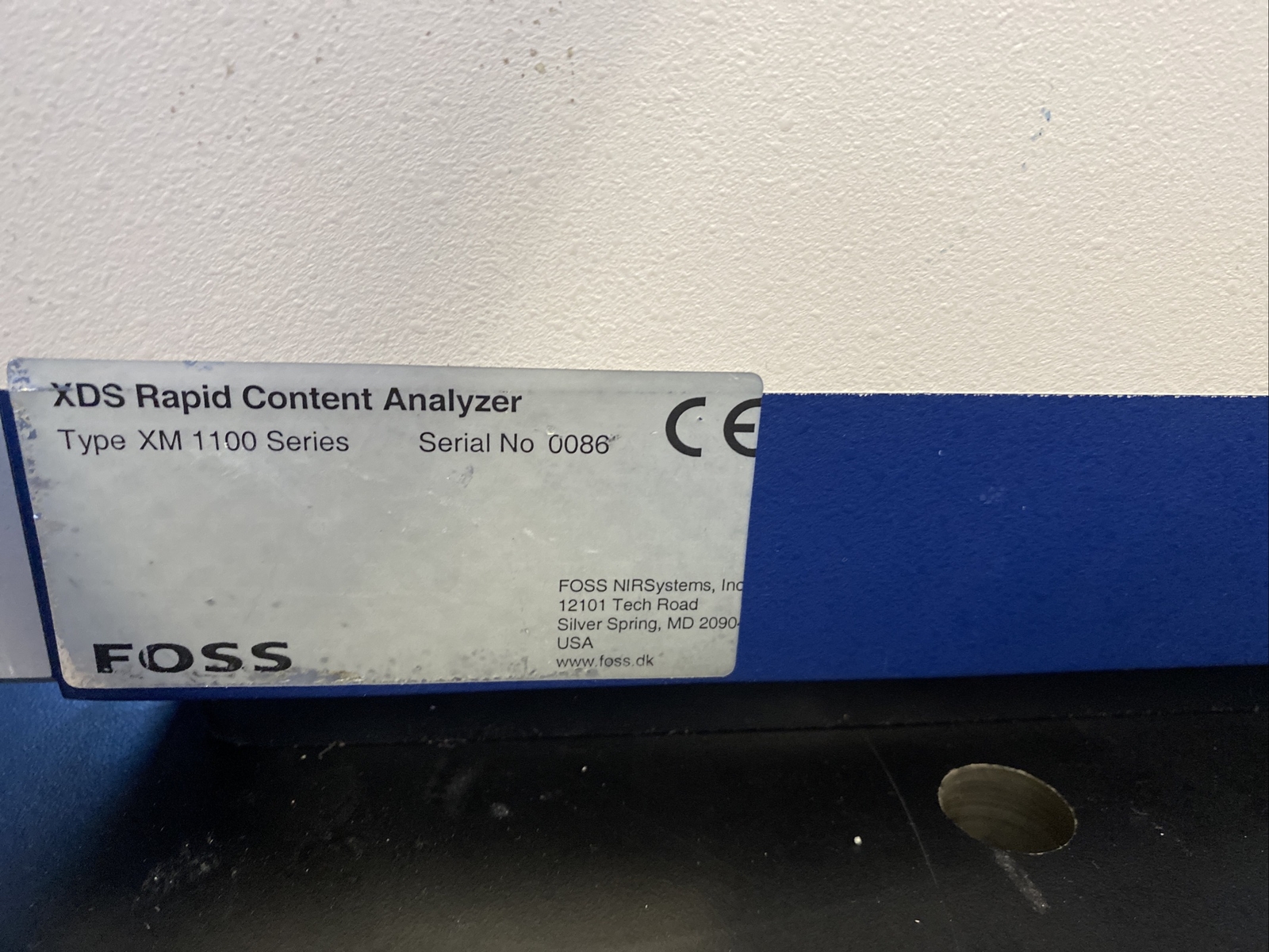 FOSS XDS Rapid Content Analyzer NIR Spectrometer Monochromator XM1000 ...