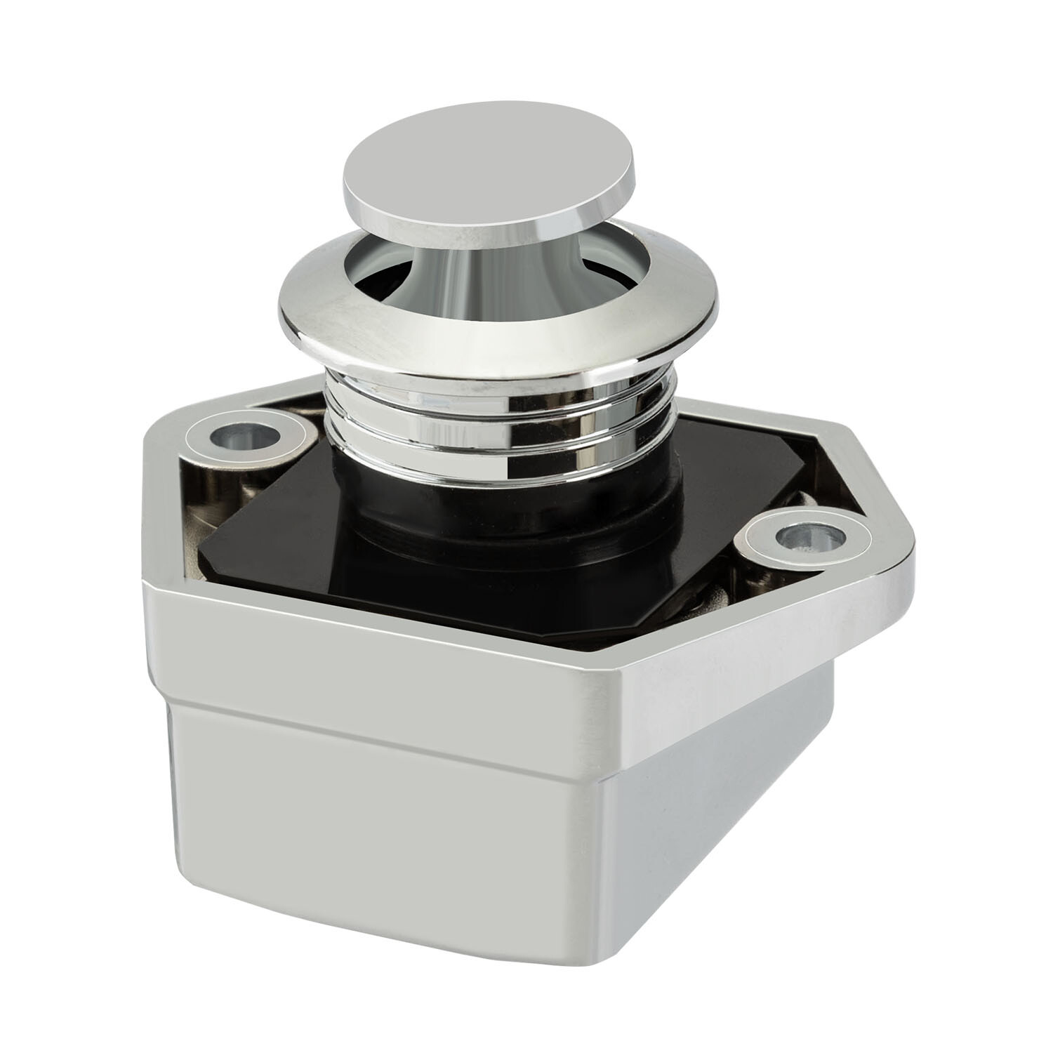 Mini Push Lock Druckknopf Möbelschloss Fallenschloss für Wohnmobil Boot ...