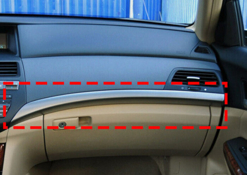 Replace Silver Central Console Instrument Strip Trim For 2008~2012 ...