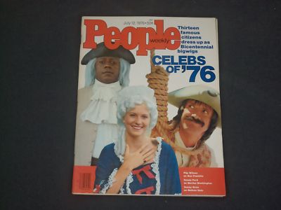 1976 JULY 12 PEOPLE MAGAZINE - CELEBS OF 1976 - FLIP WILSON, SONNY BONO ...
