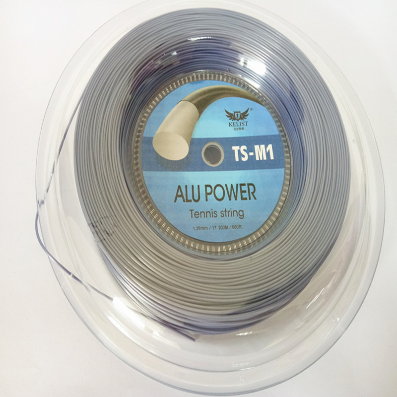 GREY reel alu power tennis string 200m brand KELIST same as LUXILON | eBay