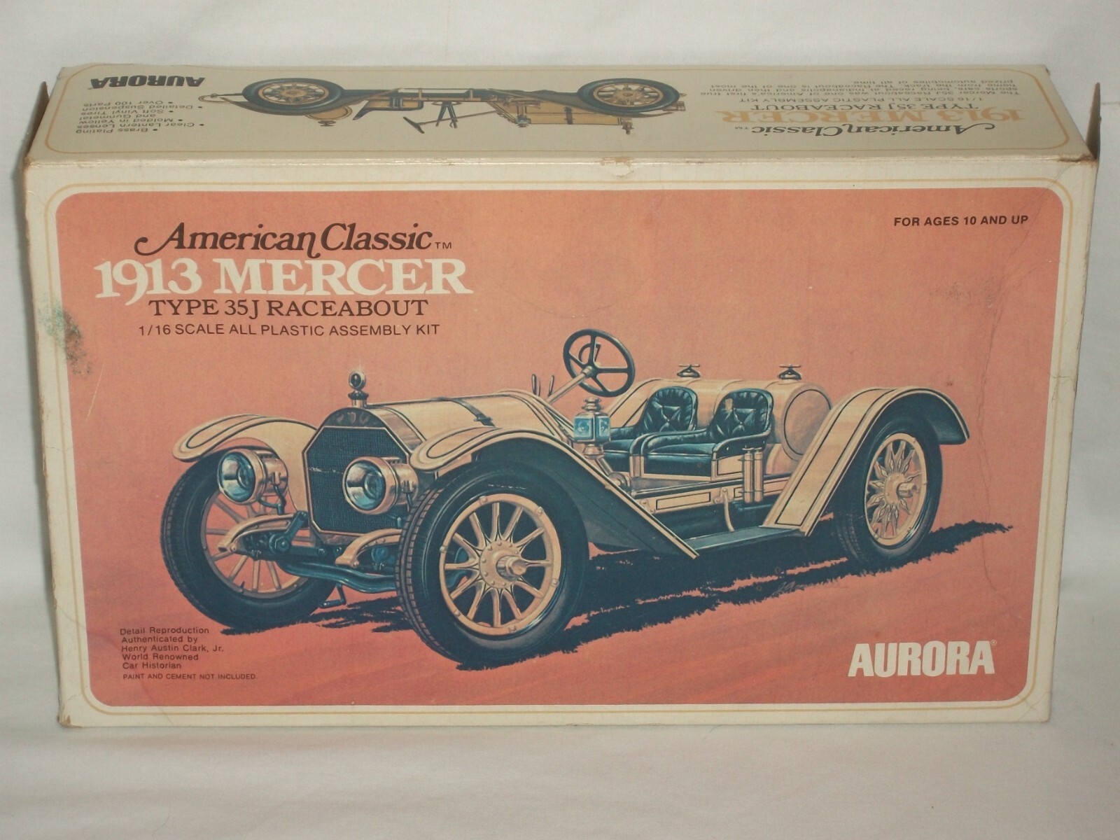Aurora 1/16 Scale 1913 Mercer Type 35J Raceabout | eBay