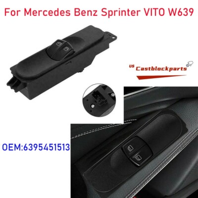 For Mercedes Benz Sprinter VITO W639 Front Power Window Switch ...