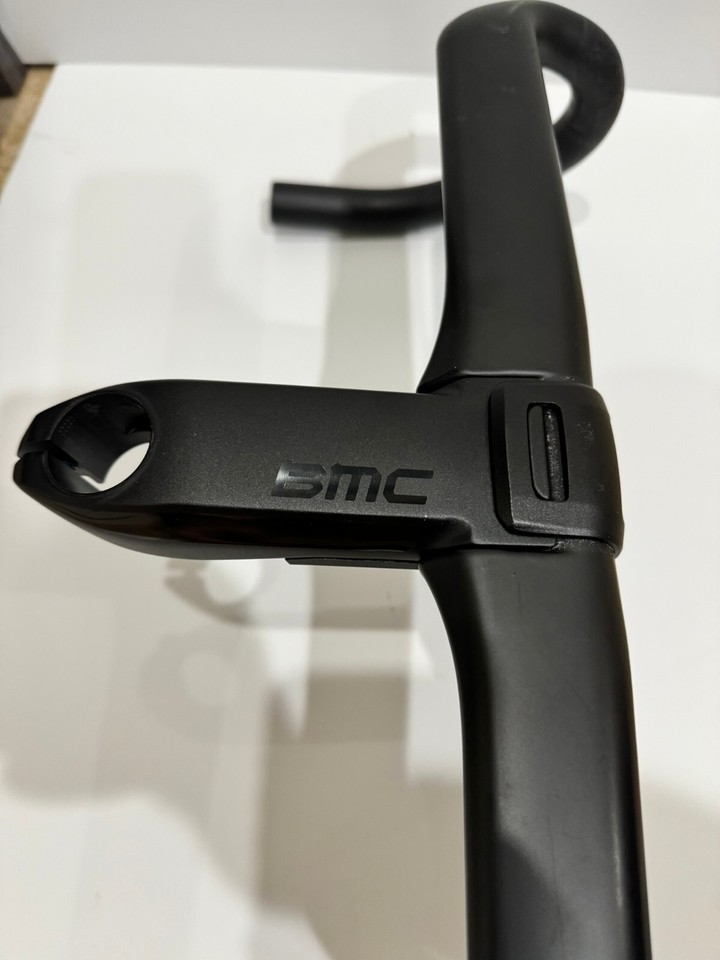 BMC ICS Aero Carbon Handlebar 42cm and Stem Combination 110mm | eBay