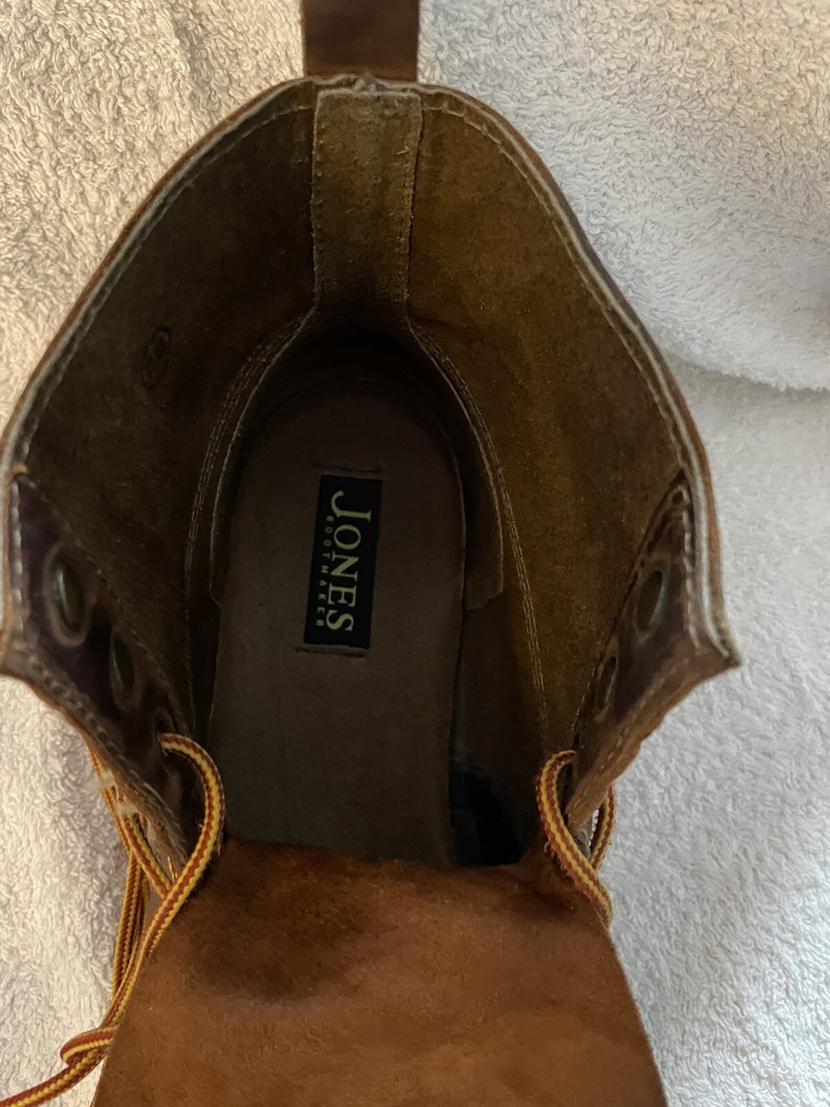 Jones The Bootmaker boots Size 44/9.5 uk EXCELLENT CONDITION tan darc ...