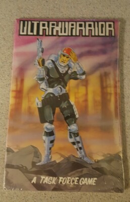 VTG NOS Sealed Ultra Warrior TFG Task Force Games RPG Role Playing Game ...