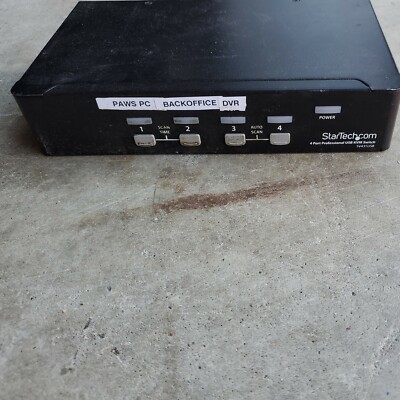 StarTech SV431USB KVM Switch 4 Port Professional | eBay
