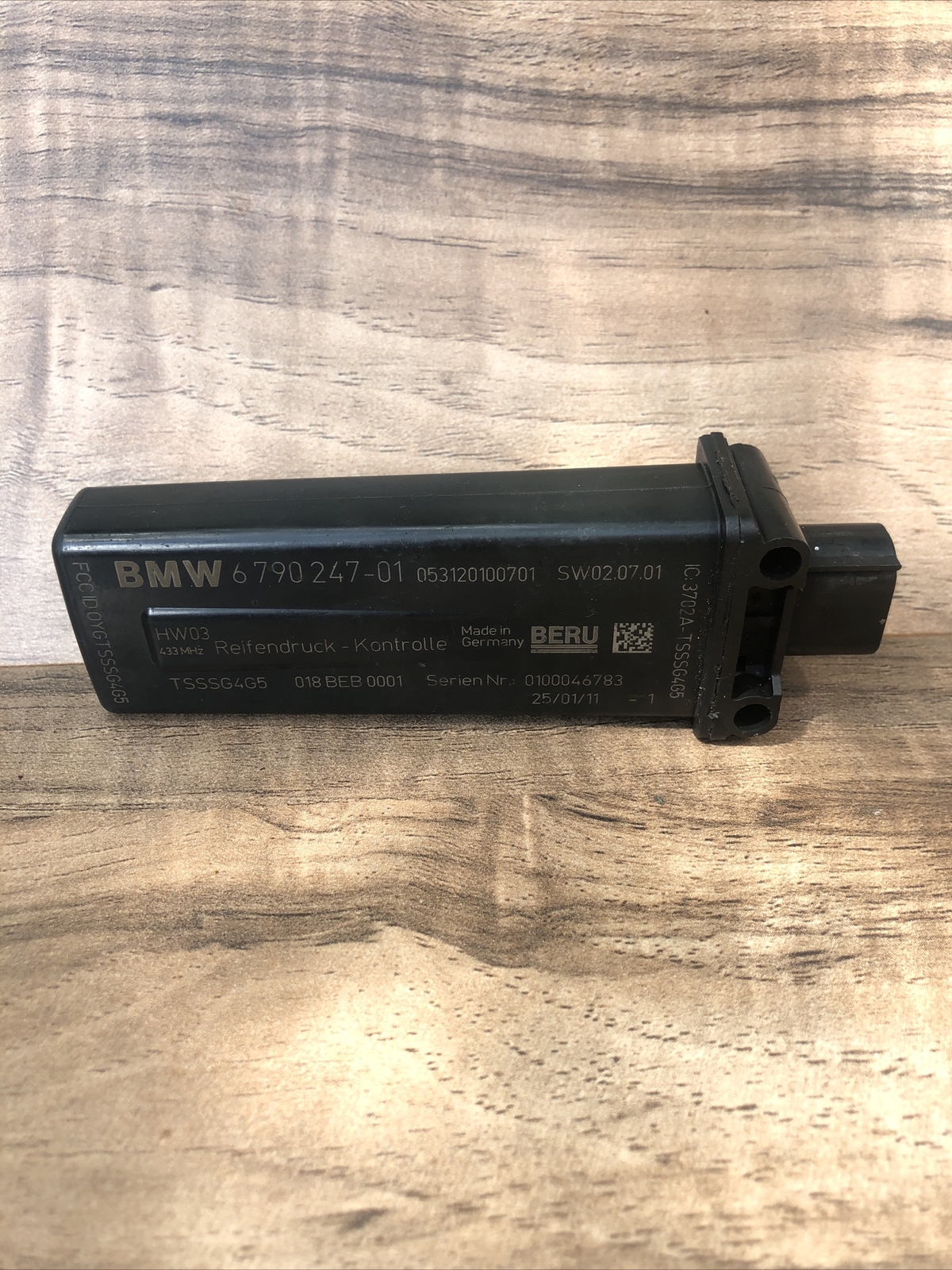 2011-2018 BMW 528i 535i 550i 740i M5 M6 X3 X4 (F01 F10) TPMS TIRE ...