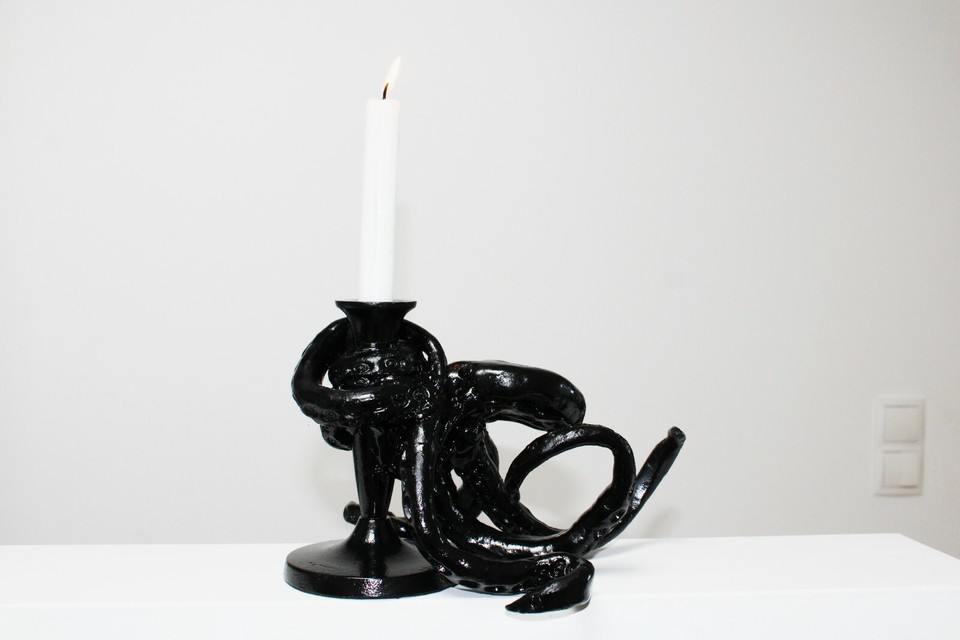The Medieval Kraken - Original Handmade Customized Kraken Candleholder ...