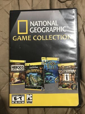 National Geographic Game Collection (4 Games) (PC-CD, 2010) | eBay