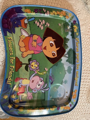 Dora The Explorer 2006 Viacom Folding Snack / T V Metal Tray. Diego ...