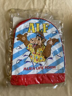 ALF Backpack Alien Life Form, 1987, Item # 4073- | eBay