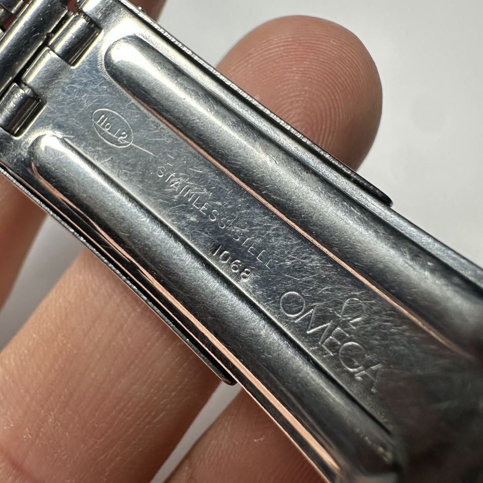 Omega Mesh Beads Of Rice Bracelet Endlinks 623 Ref 1068 | eBay Australia