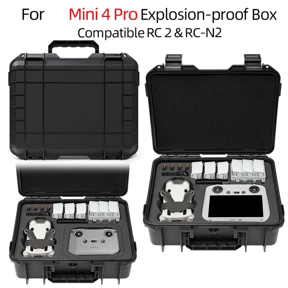 For 4 Pro Storage Case 4 Pro Explosion Proof Case Portable Box Hard ...
