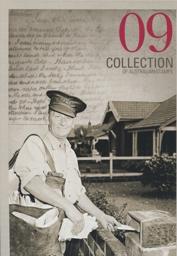 2009 Australian stamps yearbook complete with mint stamps as issued Ref ...