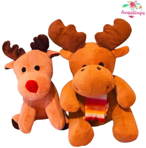 Elk & Reindeer Soft Toys Bundle | eBay UK