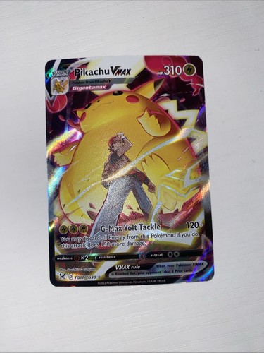Pokemon Pikachu Vmax Trainer Gallery | eBay