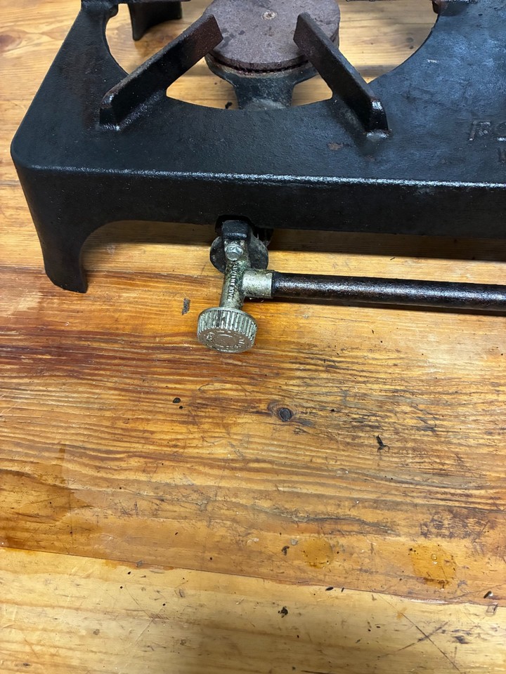 Foker Cast Iron Double Gas Burner | eBay UK