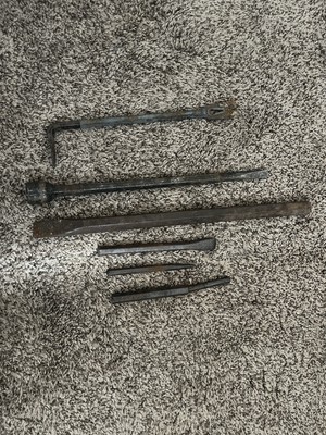 Vintage Tools Lot Crowbar And Punches | eBay