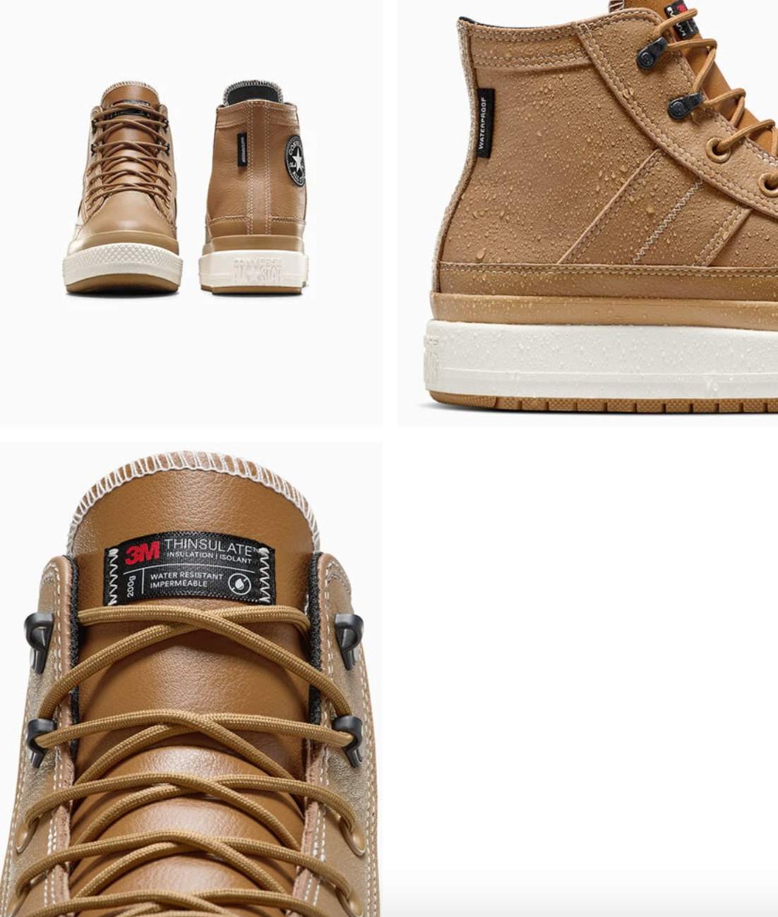 NEW Men CONVERSE Equip TERRAIN HI Waterproof Leather A08556C Boots ...