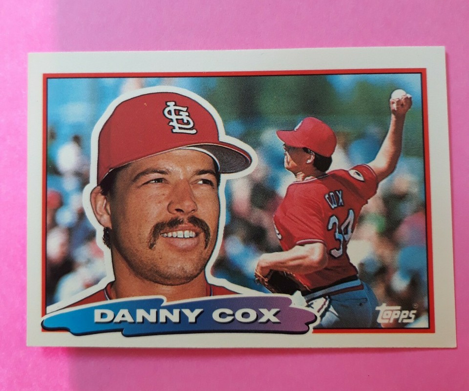 1988 Topps Big St. Louis Cardinals Baseball Card Danny Cox Pitcher | eBay