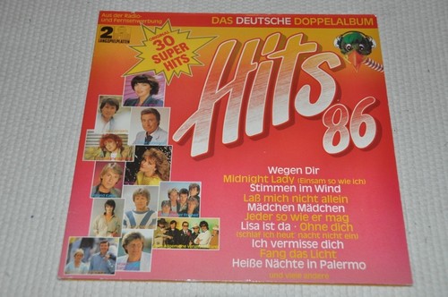 VA Sampler - Hits '86 - Schlager Deutsch Pop 80s 80er - Doppel-Album ...