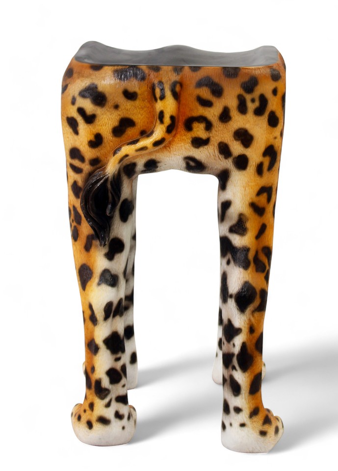 Leopard Bar Stool - Leopard Rainforest Bar Stool - Rainforest Kitchen ...