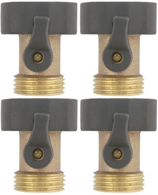 (4) ea Green Thumb 03VGT Brass Garden Hose Faucet Shut Off Valves | eBay