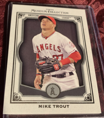 Mike Trout 2013 Topps Museum Collection Card # 46, Los Angeles Angels ...