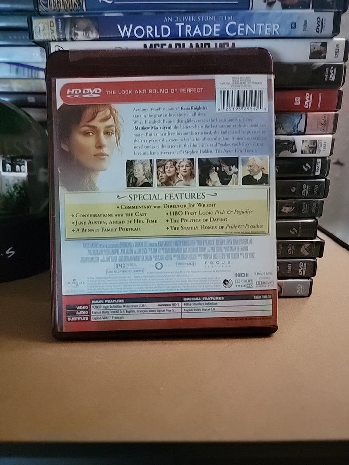Pride and Prejudice (HD DVD, 2007) | eBay
