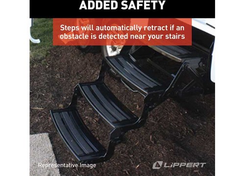 Lippert 372261 Kwikee 32 Series Power Step - 24" Wide Double Step | eBay