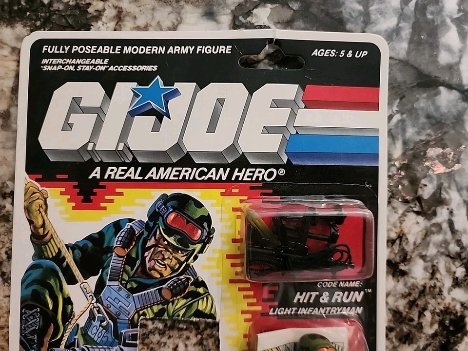 1987 GI Joe Hit & Run v1 Figure MOC | eBay