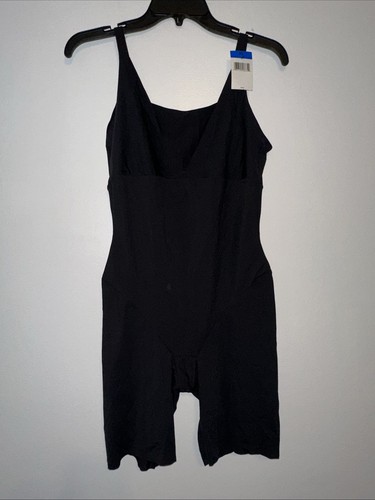 Flexees Maidenform Black Firm Control Body Shaper Singlet Shapewear XL ...